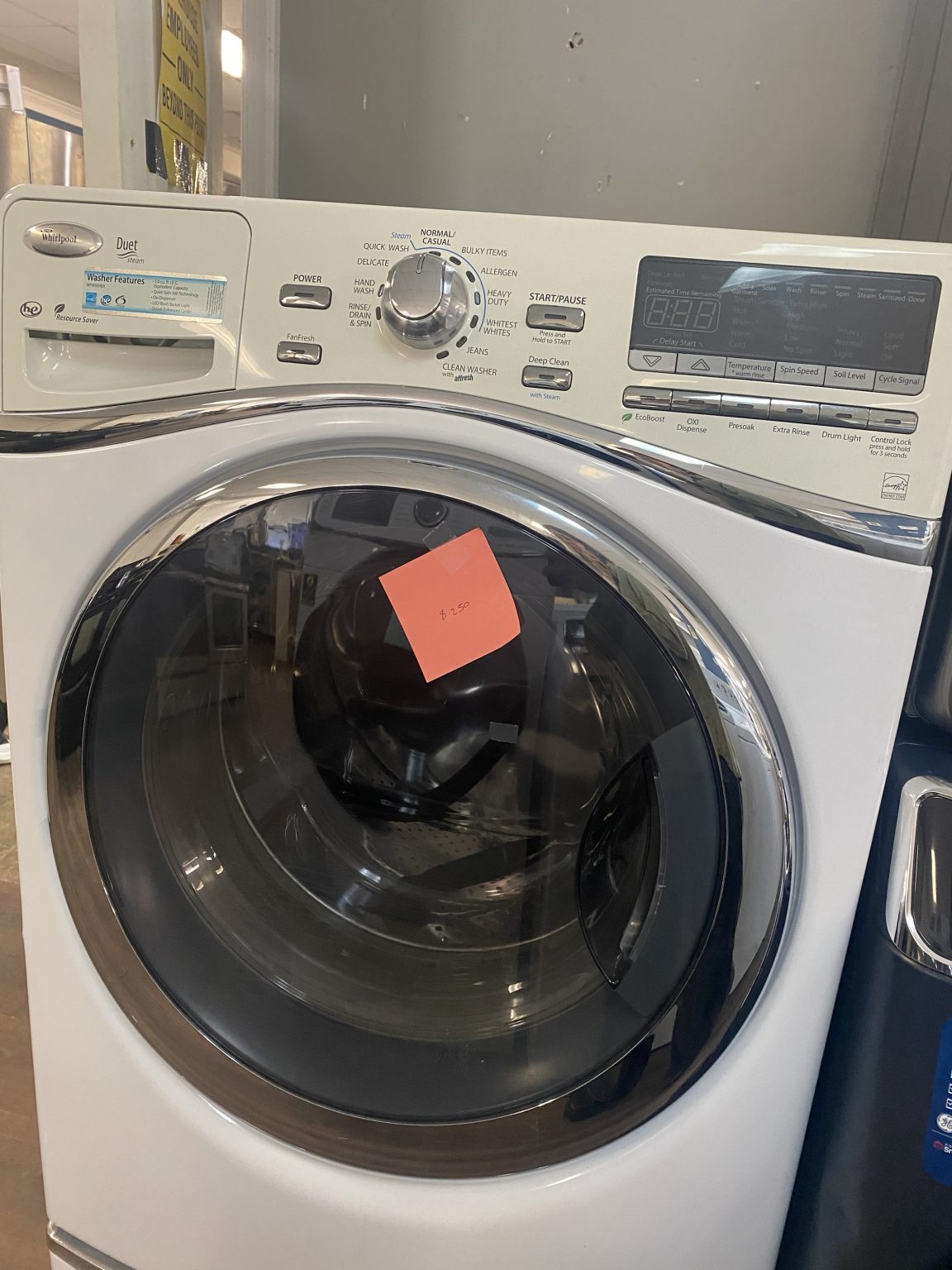 (USED) Whirlpool Front Load Washer WFW95HEXWO - Discount Appliances