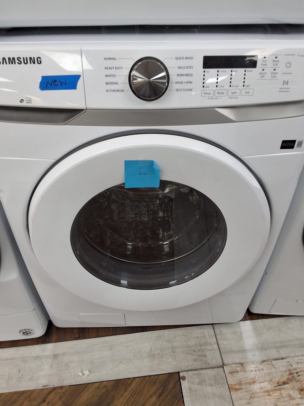 (New) Samsung Front Load Washer WF45T6000AW - Discount Appliances