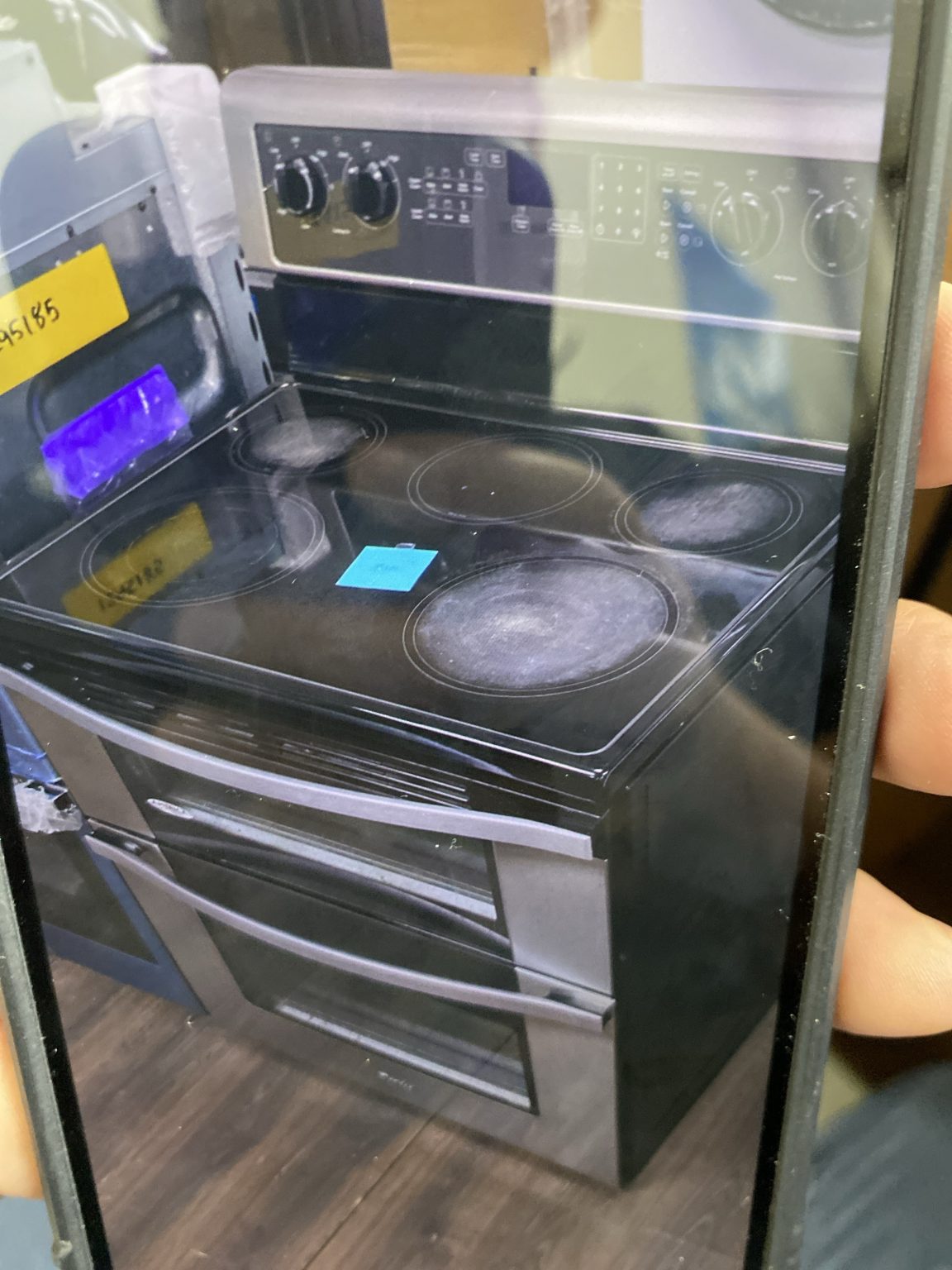 Whirlpool Double Oven Eléctric Glass Stove WGE745C0FS - Discount Appliances